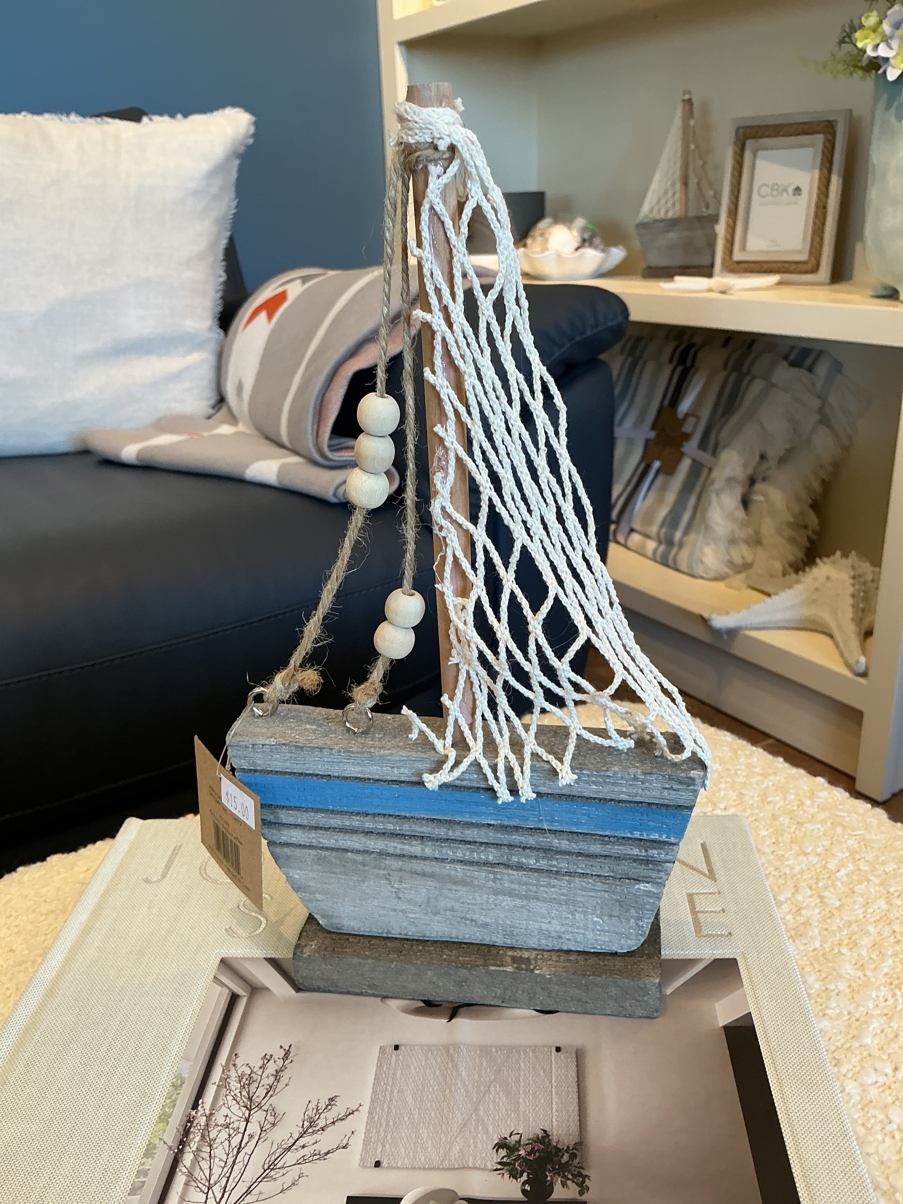 Decorative boat – Wicker Emporium